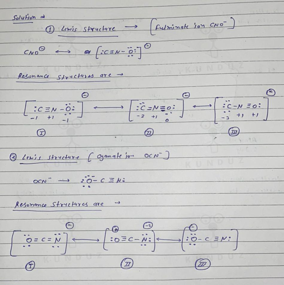 Cno Lewis Structure