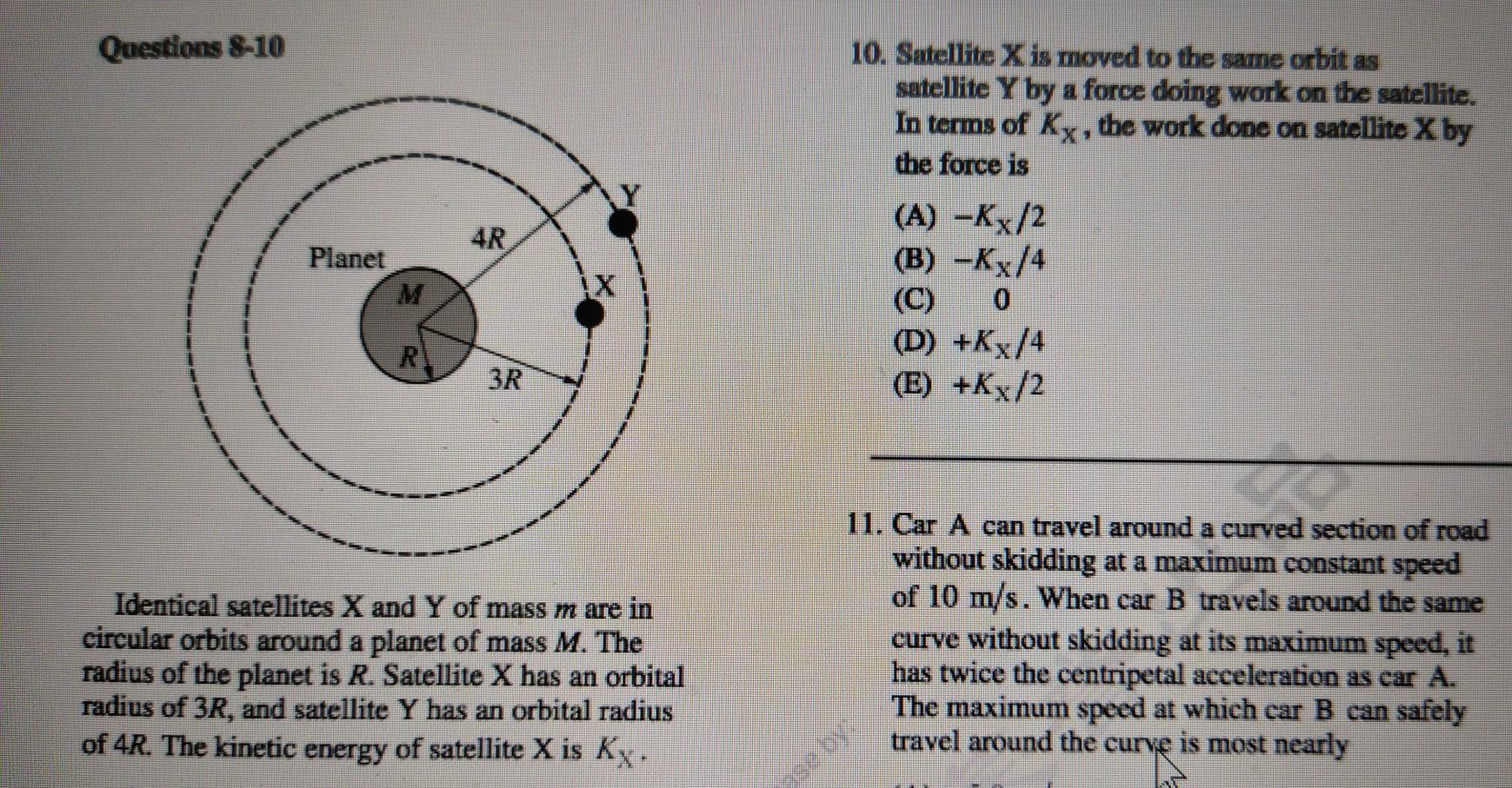 Why Does A Satellite In A Circular Orbit Travel At A Constant Speed Why Does A Satellite In A Circular Orbit Travel At A Constant Speed