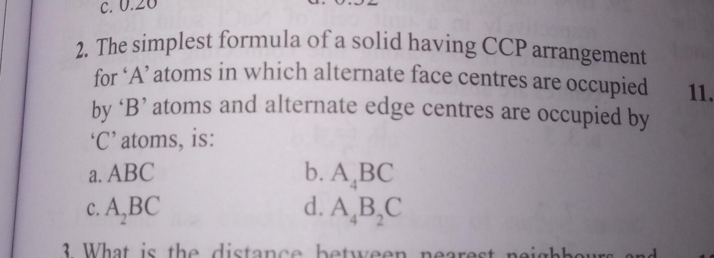 C 2 The Simplest Formula Of A Solid Hav Physical Chemistry c-2-the-simplest-formula-of-a-solid-hav-physical-chemistry