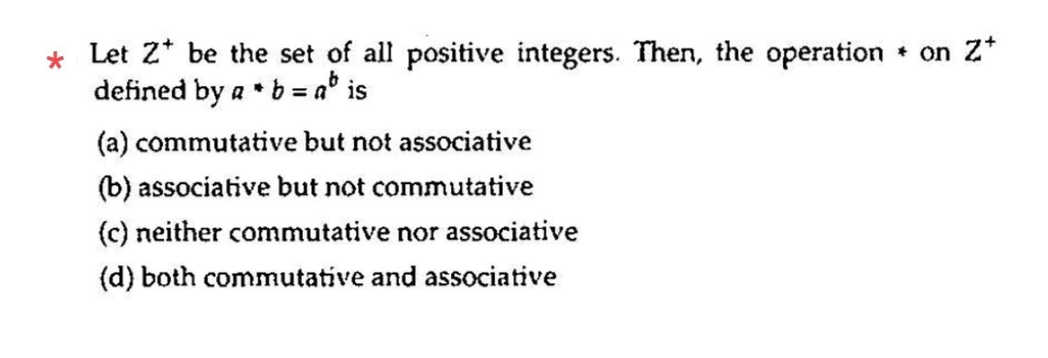 Let Z Be The Set Of All Positive Integers Then The Math