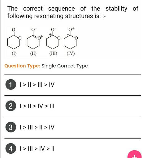 The Correct Sequence Of The Stability Of F Organic Chemistry the-correct-sequence-of-the-stability-of-f-organic-chemistry