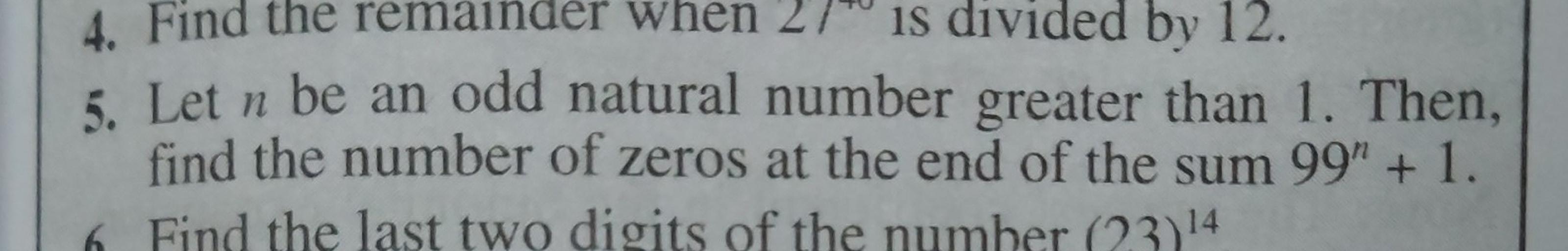 4 Find The Remainder When 27 Is Divided By 12 5 Let Math 4-find-the-remainder-when-27-is-divided-by-12-5-let-math