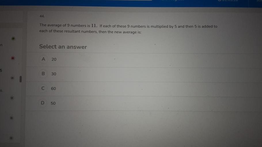 44 The Average Of 9 Numbers Is 11 If Each Of These 9 Math 44-the-average-of-9-numbers-is-11-if-each-of-these-9-math