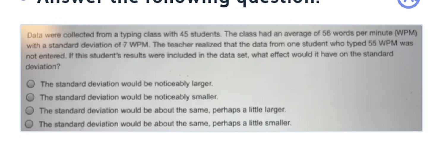 Data Were Collected From A Typing Class With 45 Student Math data-were-collected-from-a-typing-class-with-45-student-math