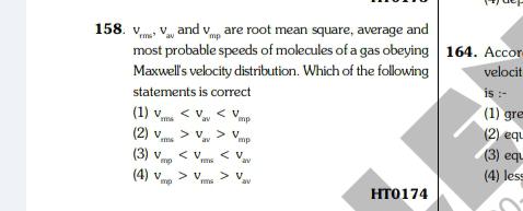 Is 158 VV And Are Root Mean Square Physical Chemistry Is 158 VV And Are Root Mean Square Physical Chemistry