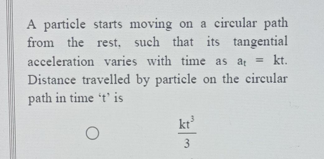 A Particle Starts Moving On A Circular Path From The Physics a-particle-starts-moving-on-a-circular-path-from-the-physics