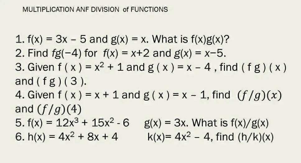 MULTIPLICATION ANF DIVISION Of FUNCTIONS 1 F x 3x Math multiplication-anf-division-of-functions-1-f-x-3x-math