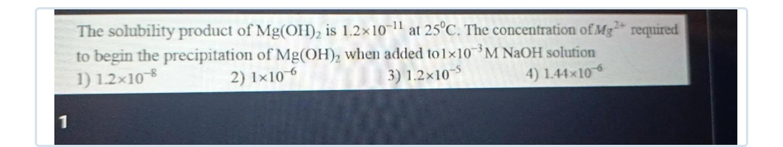 the-solubility-product-of-mg-oh-is-1-2x-physical-chemistry