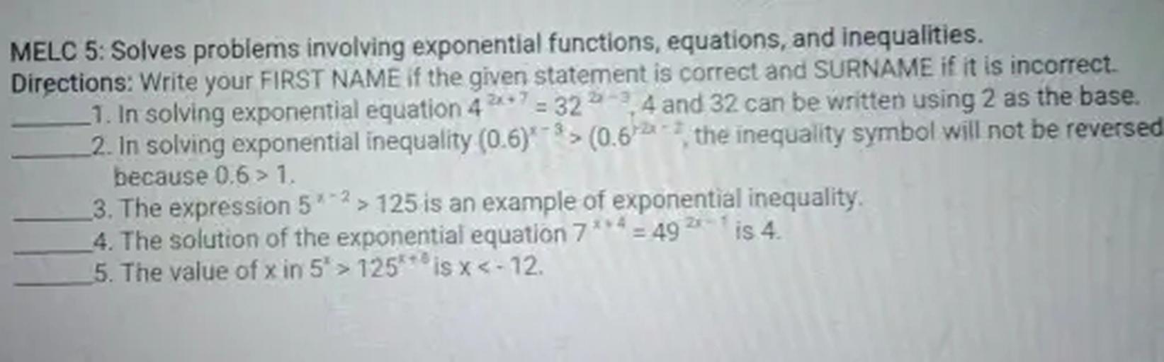 MELC 5 Solves Problems Involving Exponential Functions Math melc-5-solves-problems-involving-exponential-functions-math