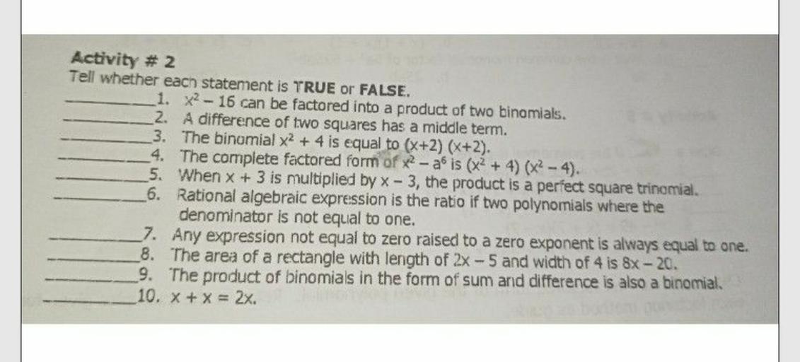 activity-2-tell-whether-each-statement-is-true-or-fal-math