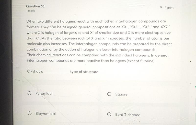 Question 53 1 Mark F Report When Two Diffe Organic Chemistry question-53-1-mark-f-report-when-two-diffe-organic-chemistry