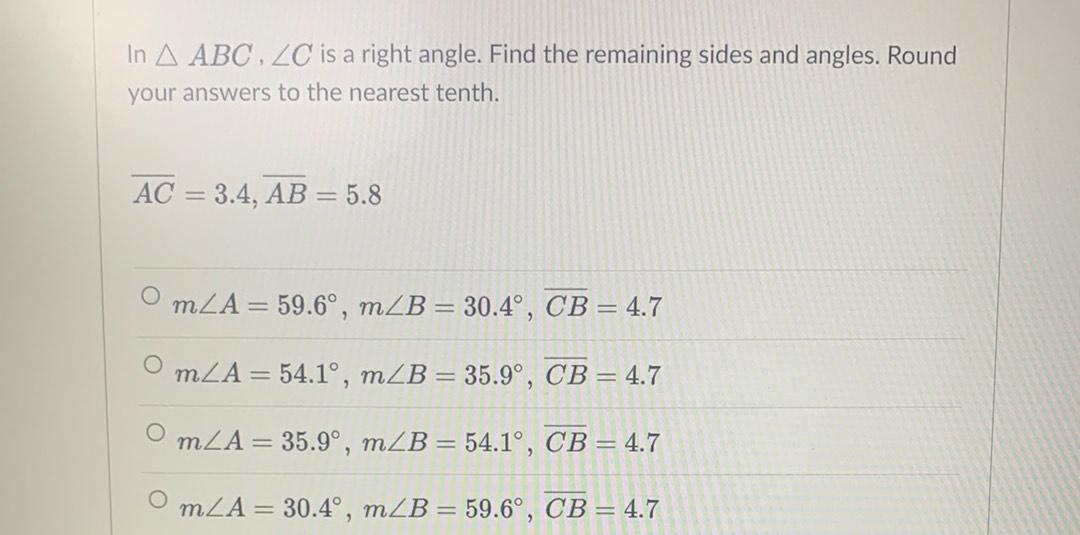 in-a-abc-zc-is-a-right-angle-find-the-remaining-sides-math