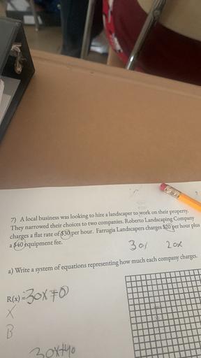 7 A Local Business Was Looking To Hire A Landscaper To Math 7-a-local-business-was-looking-to-hire-a-landscaper-to-math