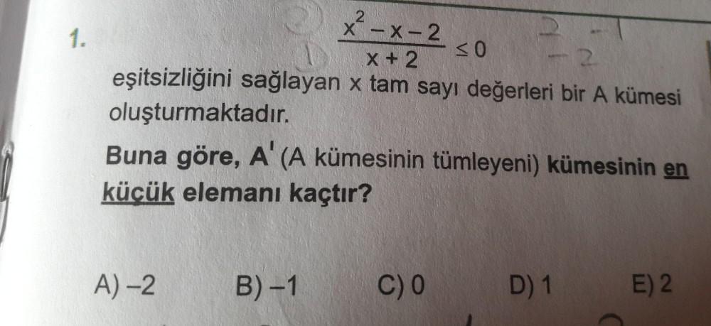X x 2 1 2 X 2 E itsizli ini Sa layan X T Lise Matematik X x 2 1 2 X 2 E itsizli ini Sa layan X T Lise Matematik