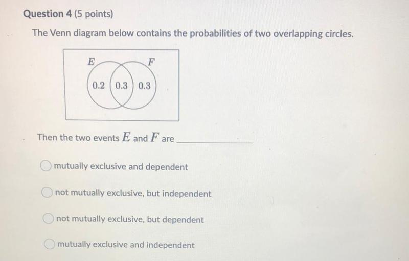 Question 4 5 Points The Venn Diagram Below Contains T Math question-4-5-points-the-venn-diagram-below-contains-t-math