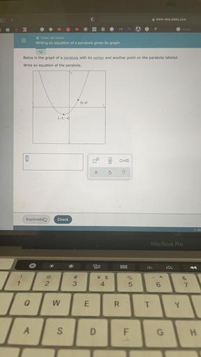 Www awa Aleks CONIC SECTIONS Writing An Equation O Math www-awa-aleks-conic-sections-writing-an-equation-o-math