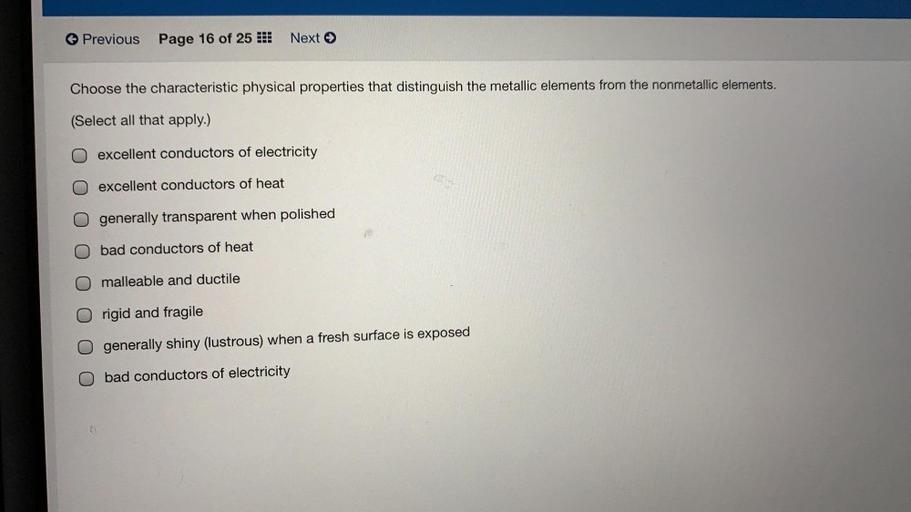 Previous Page 16 Of 25 Next Choose T Physical Chemistry previous-page-16-of-25-next-choose-t-physical-chemistry