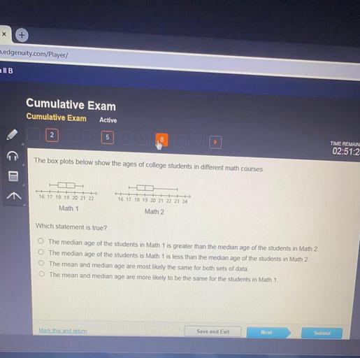 X 7 edgenuity Player All B Cumulative Exam Cumul Math x-7-edgenuity-player-all-b-cumulative-exam-cumul-math