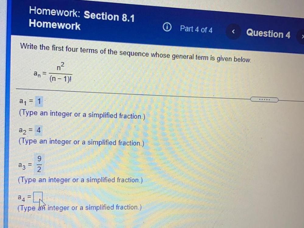 Homework Section 8 1 Homework Part 4 Of 4 Homework Section 8 1 Homework Part 4 Of 4