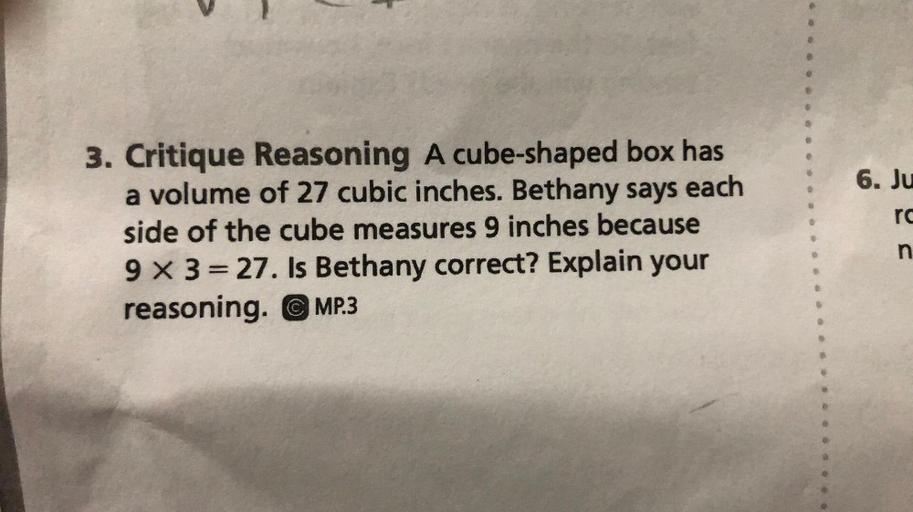 6 Ju Rd 3 Critique Reasoning A Cube shaped Box Has A Math 6-ju-rd-3-critique-reasoning-a-cube-shaped-box-has-a-math