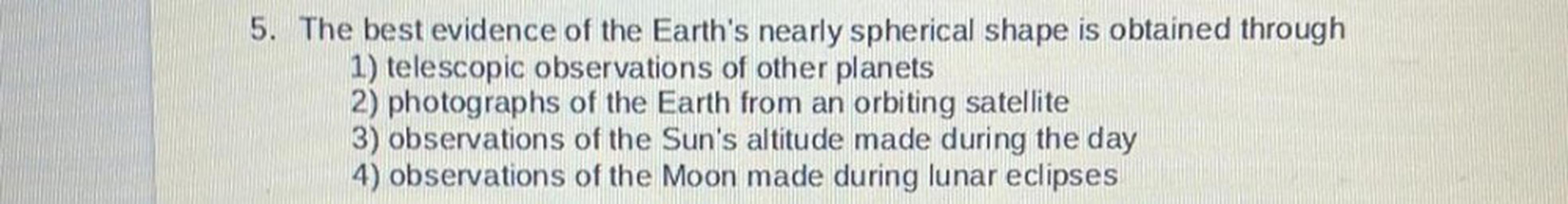 5 The Best Evidence Of The Earth s Nearly Spherical Biology 5-the-best-evidence-of-the-earth-s-nearly-spherical-biology