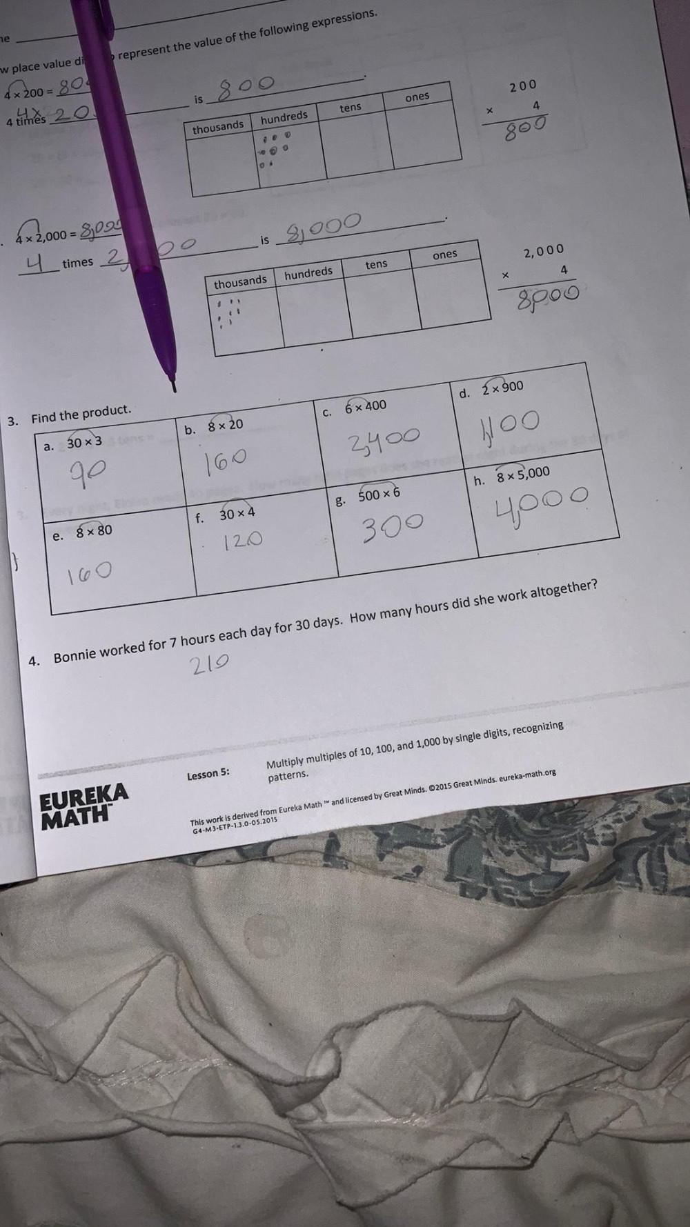 Ne 200 W Place Value Di Represent The Value Of The Foll Math Ne 200 W Place Value Di Represent The Value Of The Foll Math