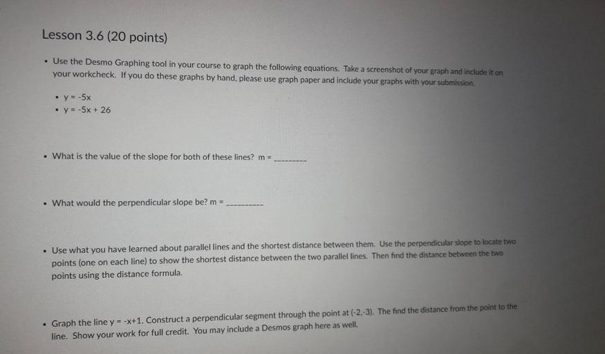 Lesson 3 6 20 Points Use The Desmo Graphing Tool In Math lesson-3-6-20-points-use-the-desmo-graphing-tool-in-math