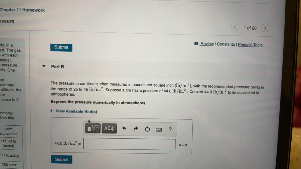 Chapter 11 Homework Essure 1 Of 28 Review Physical Chemistry Chapter 11 Homework Essure 1 Of 28 Review Physical Chemistry