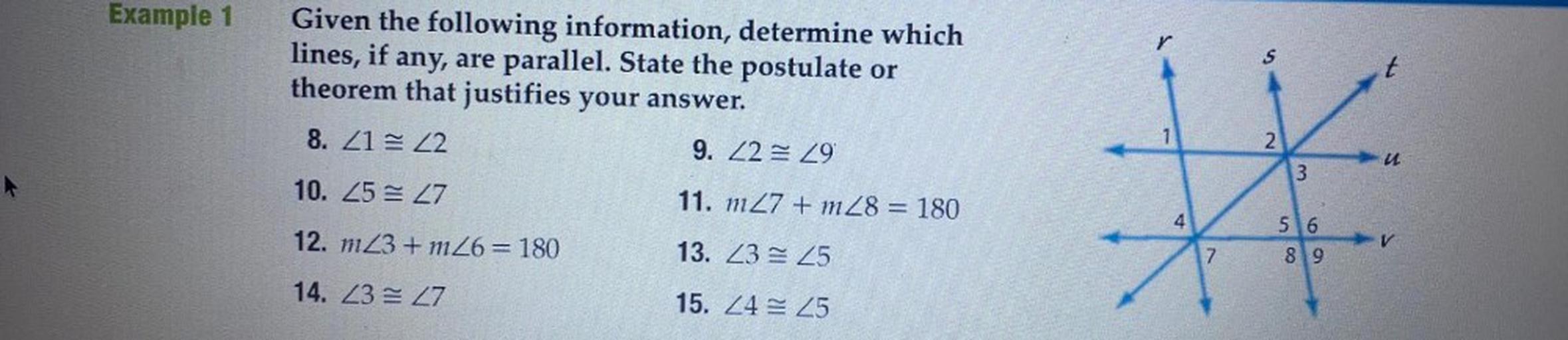 Example 1 S Given The Following Information Determine Math