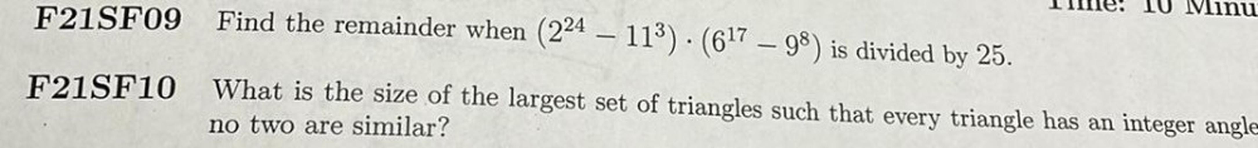 F21SF09 10 Minu Find The Remainder When 224 113 Math f21sf09-10-minu-find-the-remainder-when-224-113-math