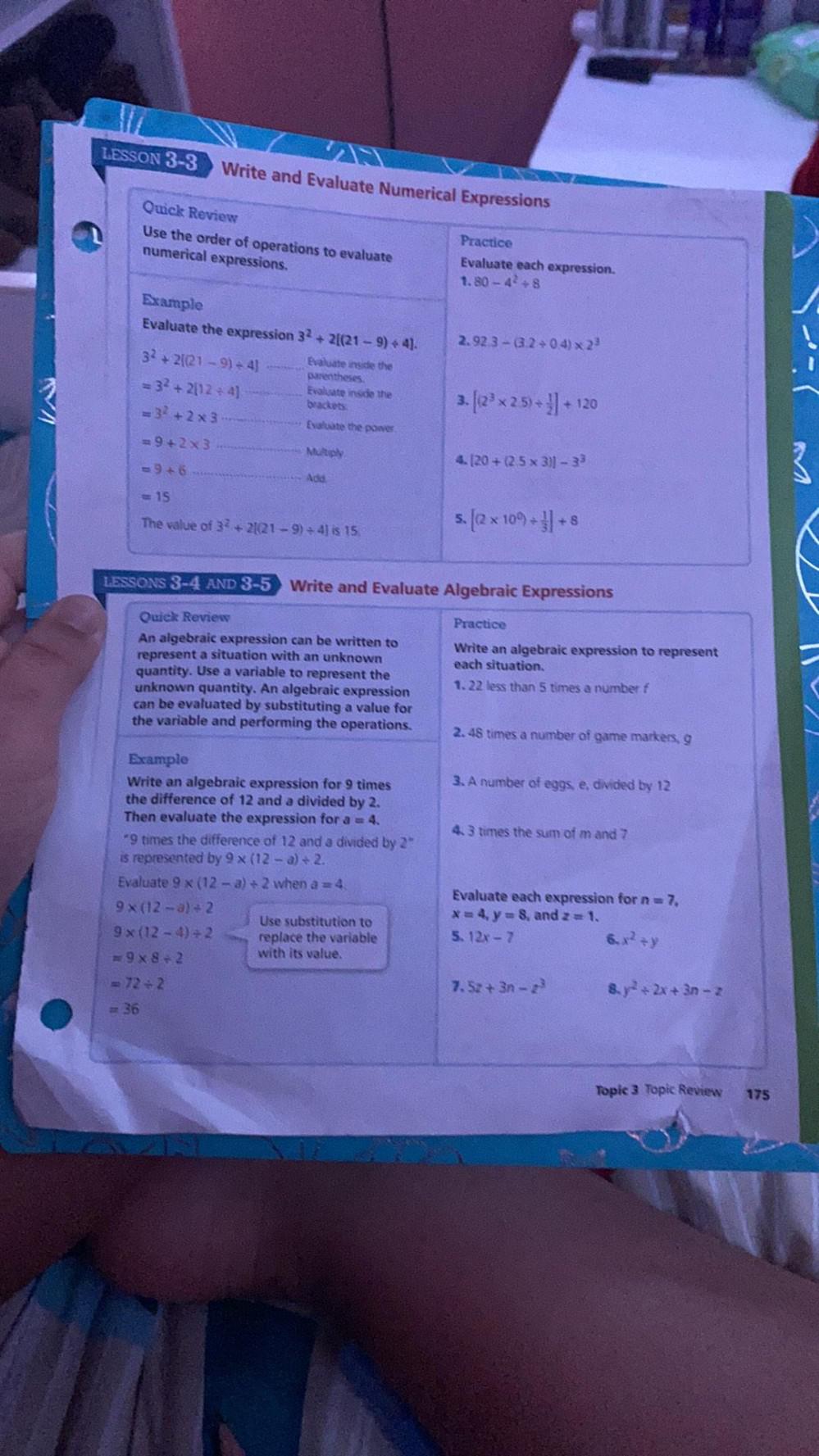 LESSON 3 3 Write And Evaluate Numerical Expressions Qui Math LESSON 3 3 Write And Evaluate Numerical Expressions Qui Math