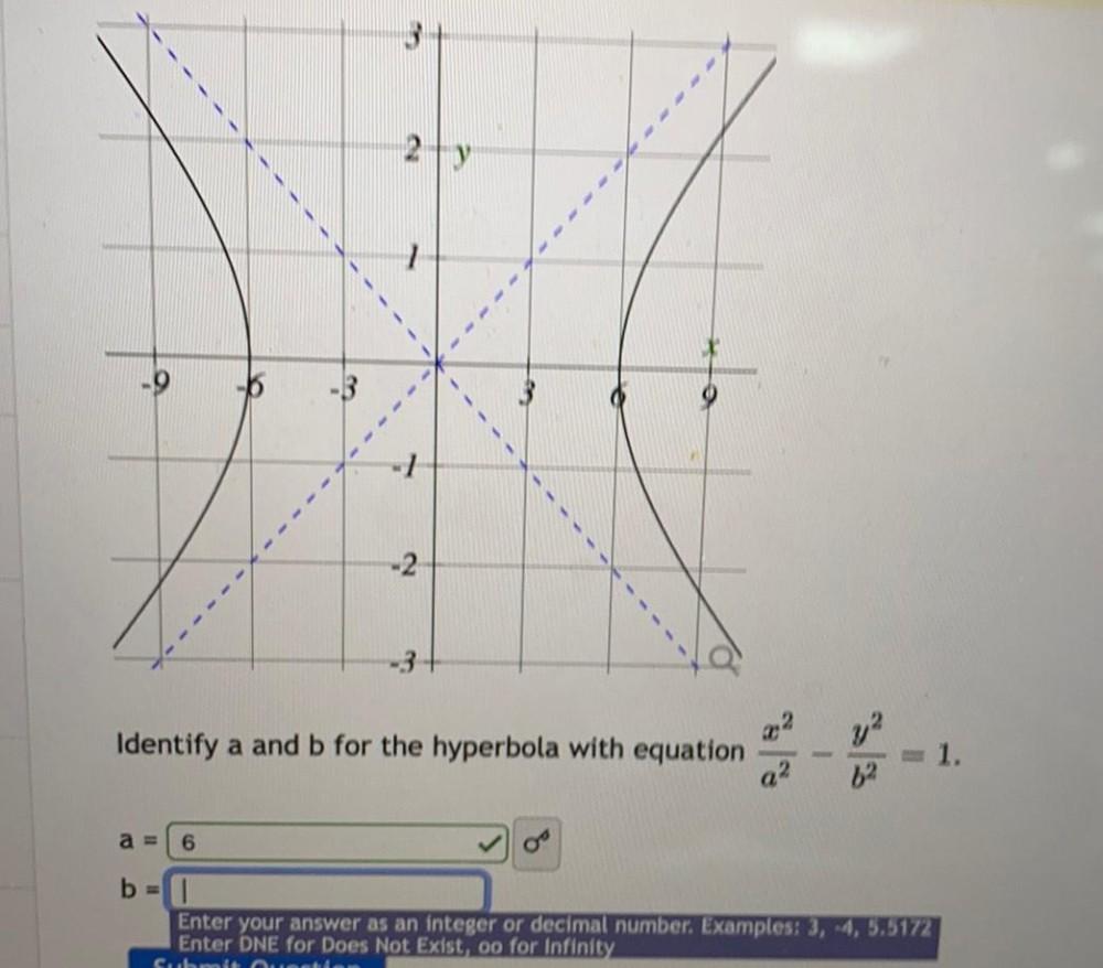 9 2 3 Identify A And B For The Hyperbola With Equatio Math 9-2-3-identify-a-and-b-for-the-hyperbola-with-equatio-math