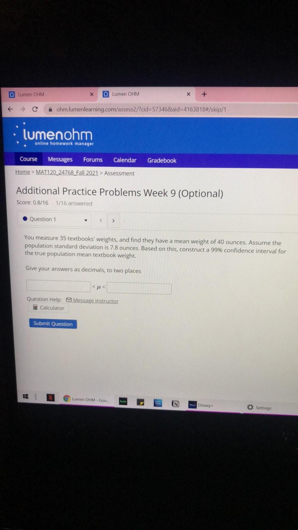 0 Lumen OHM X la Lumen OHM X + + C #ohm.lumenlearning.c... - Math