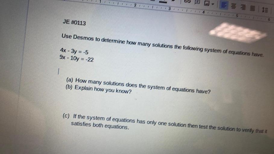 Be 1 ET 12 JE 10113 4x 3y 5 9x 10y 22 Use Des Math be-1-et-12-je-10113-4x-3y-5-9x-10y-22-use-des-math