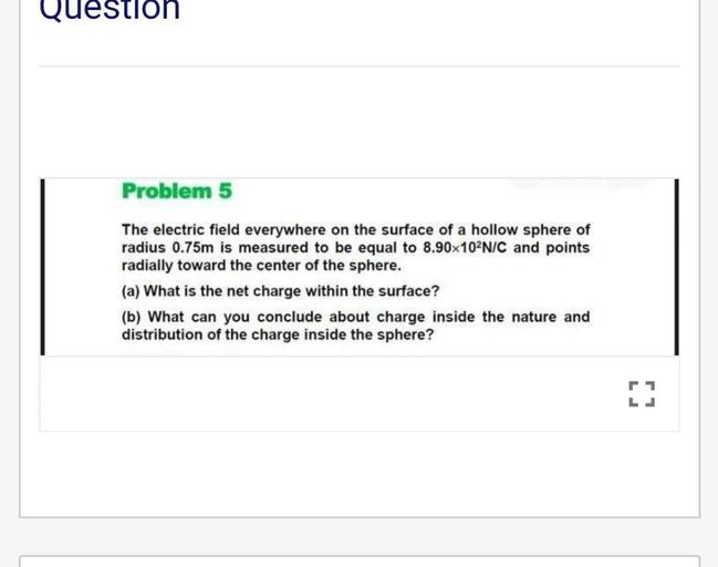 Question Problem 5 The Electric Field Everywhere On Physics question-problem-5-the-electric-field-everywhere-on-physics