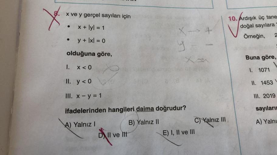8 X Ve Y Ger el Say lar I in X 10 Ard k Lise Matematik 8-x-ve-y-ger-el-say-lar-i-in-x-10-ard-k-lise-matematik