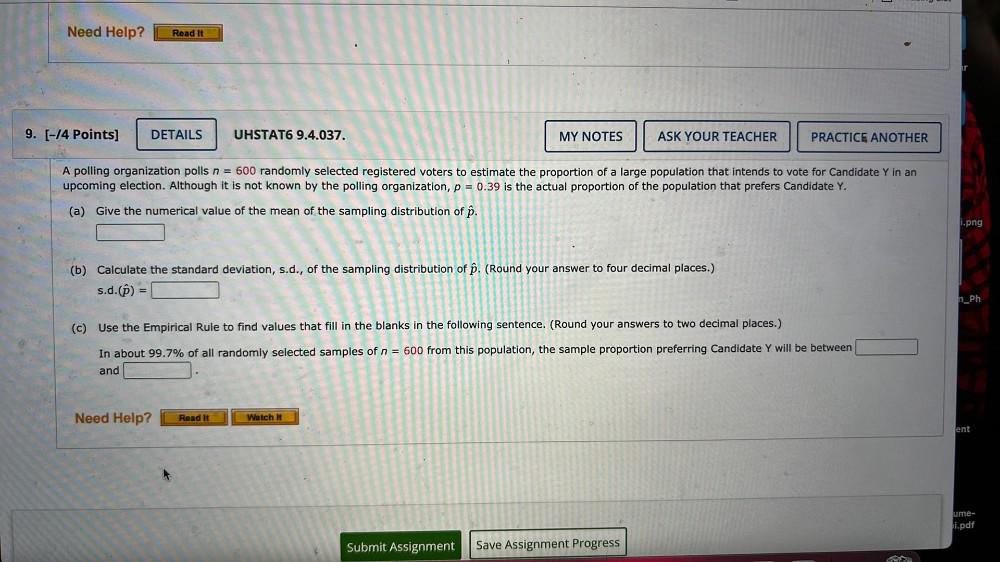 Need Help Read It 9 14 Points DETAILS UHSTAT6 9 4 Math Need Help Read It 9 14 Points DETAILS UHSTAT6 9 4 Math