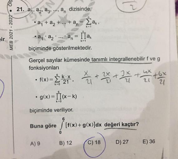 Sig 5 21 A Az Az A Dizisinde a Lise Matematik sig-5-21-a-az-az-a-dizisinde-a-lise-matematik