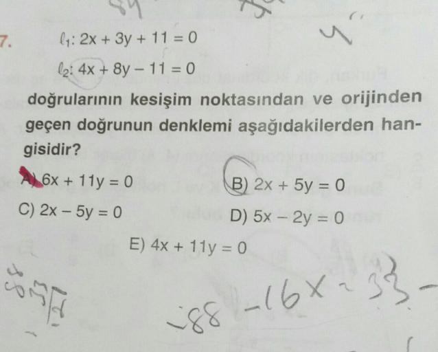 7 Ly 2x 3y 11 0 La 4x 8y 11 0 Do r Geometri 7-ly-2x-3y-11-0-la-4x-8y-11-0-do-r-geometri