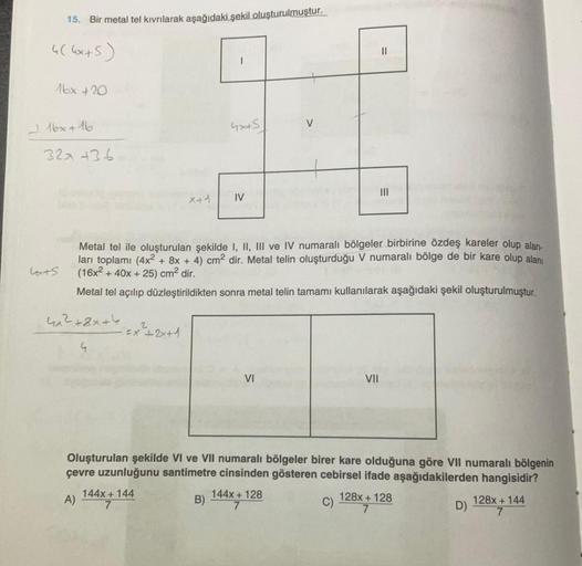 15 Bir Metal Tel K vr larak A a daki e Ortaokul Matematik 15-bir-metal-tel-k-vr-larak-a-a-daki-e-ortaokul-matematik