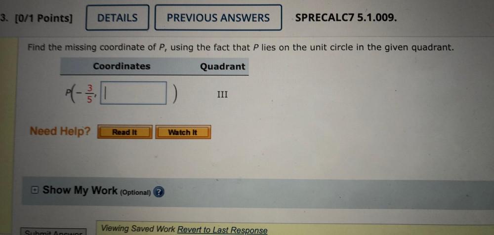 3 0 1 Points DETAILS PREVIOUS ANSWERS SPRECALC7 5 1 Math 3 0 1 Points DETAILS PREVIOUS ANSWERS SPRECALC7 5 1 Math