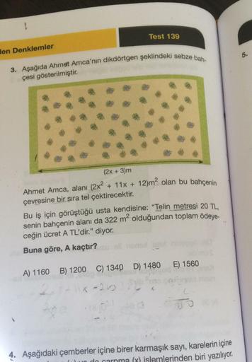 Test 139 En Denklemler 5 3 A a da Ahmet Am Lise Matematik test-139-en-denklemler-5-3-a-a-da-ahmet-am-lise-matematik