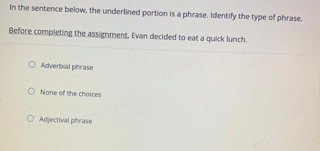In The Sentence Below The Underlined Portion Is A P Biology in-the-sentence-below-the-underlined-portion-is-a-p-biology