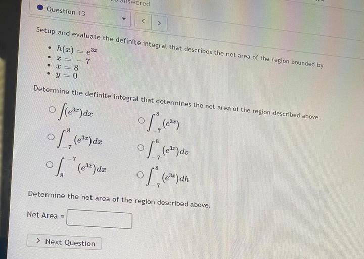 Vered Question 13 Setup And Evaluate The Definite I Math vered-question-13-setup-and-evaluate-the-definite-i-math