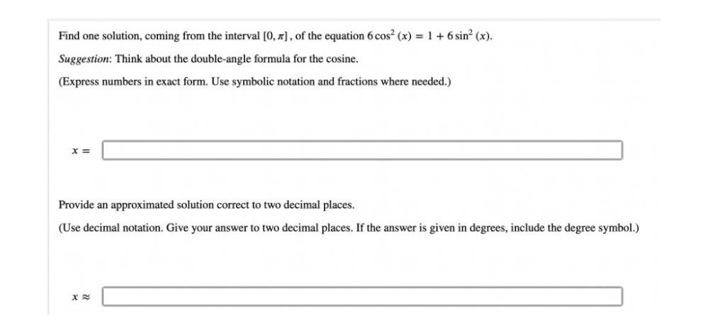 Find One Solution Coming From The Interval 0 4 Of Math Find One Solution Coming From The Interval 0 4 Of Math