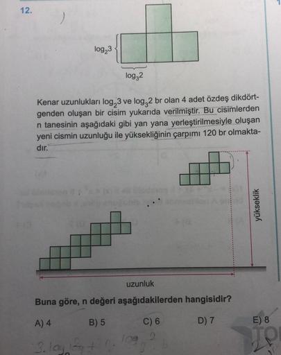 12 Log 3 Log32 Kenar Uzunluklar Log 3 Ve L Lise Matematik 12-log-3-log32-kenar-uzunluklar-log-3-ve-l-lise-matematik