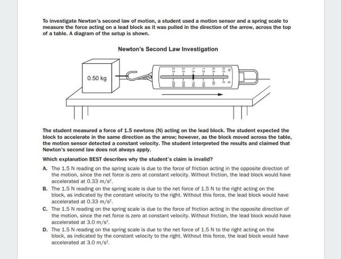 To Investigate Newton s Second Law Of Motion A Stud Physics to-investigate-newton-s-second-law-of-motion-a-stud-physics
