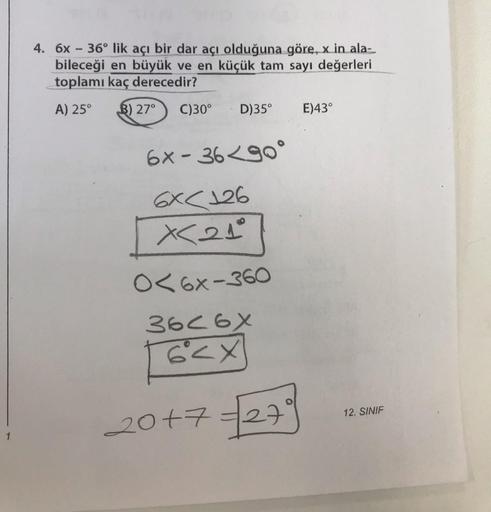 1 4 6x 36 Lik A Bir Dar A Oldu una G re X Geometri 1-4-6x-36-lik-a-bir-dar-a-oldu-una-g-re-x-geometri