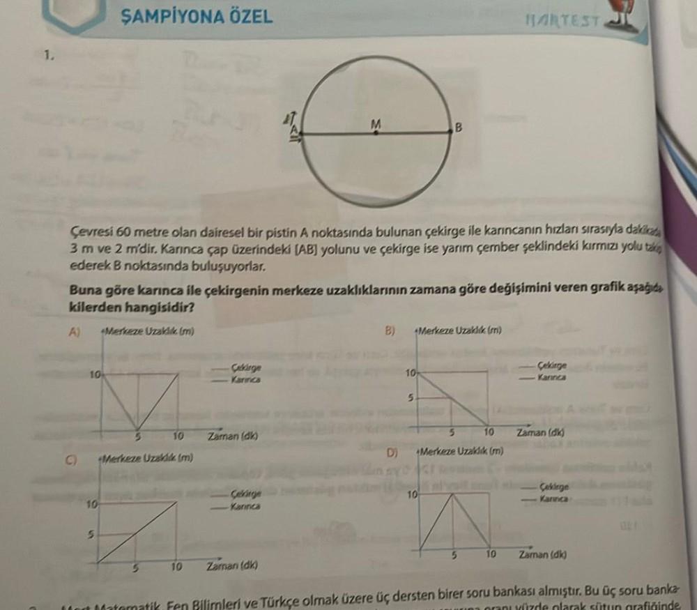 Çember Elemanları Soru Çözümü, Soru Bankası, Çöz, Cevapla, Öğren | Kunduz