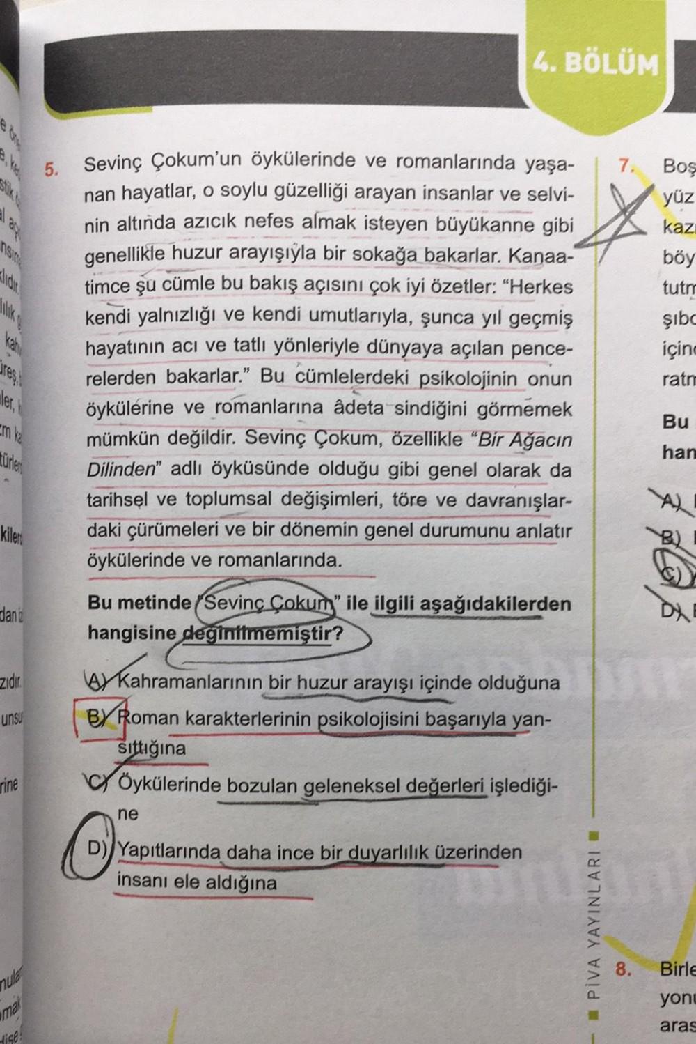 ler, m ka kiler dant Zidir. unsu rine mular mak ... - Lise Türkçe